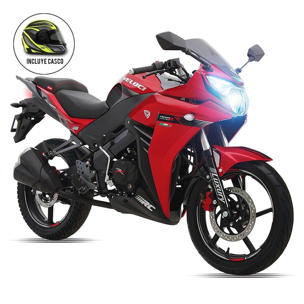 Motocicleta Veloci Scorpio Racing Team 300cc 2024 Rojo | Bodega Aurrera en línea