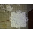 Doily Boutique Round Doily or Placemat in Ivory Fancy Lace and Fabric ...