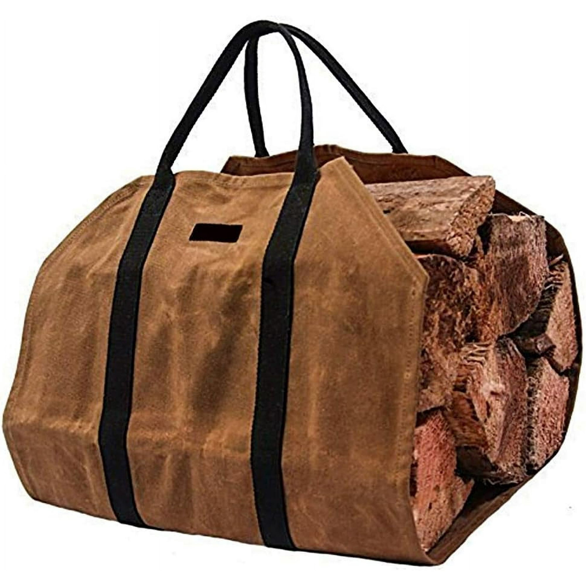 Click here for Oruyrop Heavy Duty Waxed Canvas Log Carrier Tote D... prices