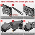 [4 Pieces] 4 Inch Mini Chain, 4 Inch Replacement Chains for Cordless ...