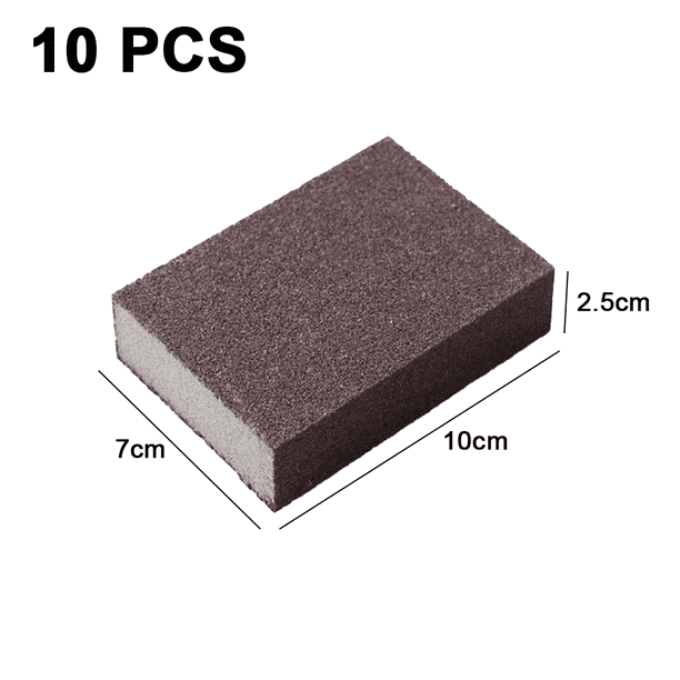 10 Pcs Carborundum Sponge, Nano Emery Sponges Caspian Stone Pot Clean ...