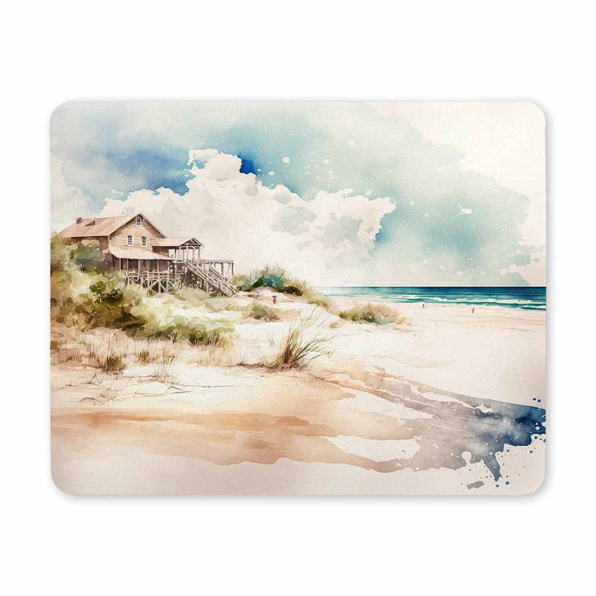 Beach Mouse pad Mousepad Non-Slip Rubber Base Mouse Pads for Computers ...