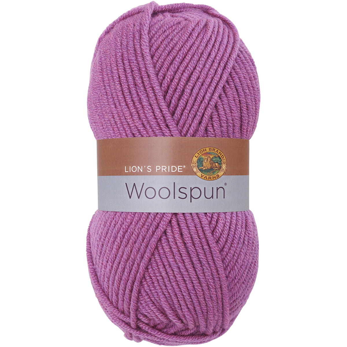 Lion Brand Lion's Pride Woolspun Yarn-Orchid - Walmart.com