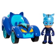 Walmart PJ Masks Catboy & Cat-Car, Action Figure and Vehicle Set, Ages ...