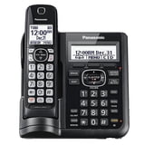 Panasonic KX-TGF544B Cordless Phone with Answering Machine, 4 Handsets ...