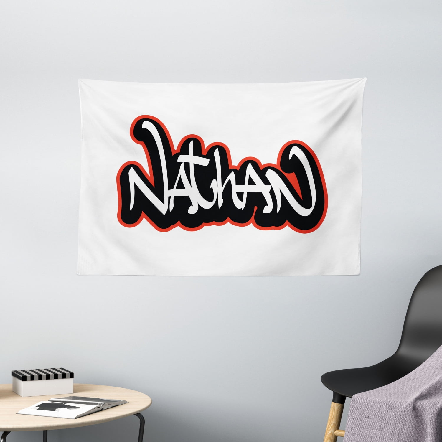 Nathan Name Graffiti