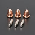 10Pcs/Set S45 Consumables Kit Electrode 0.8mm Nozzle Tip For Plasma ...