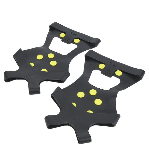 Ice Shoe Covers,One Pair Outdoor 10-stud Ice Spike Grips Snow Spike ...