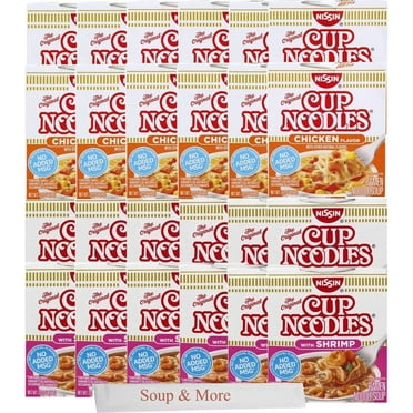Nissin Foods, Cup noodles (Shrimp), 2.25 fl oz (Case of 12) - Walmart.com