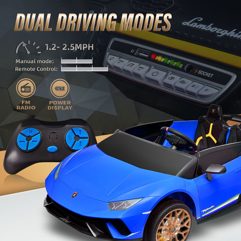 Remote Control Cars Lamborghini Blue