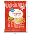 Great Value Party Size Original Wavy Potato Chips 13 Oz