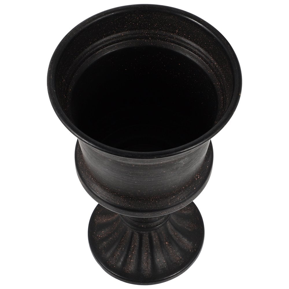 Click here for Junwell Black Tall Urn Planter Tree Pots Outdoor L... prices