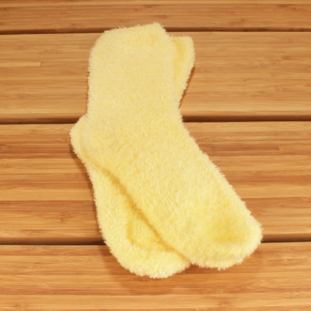 BambooMN - Women's Fuzzy Soft Colored Cozy Plush Warm Fluffy Socks ...