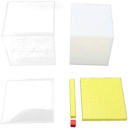 Counting Blocks, Educational Counting Toy Math Cubes Geometry Volume ...