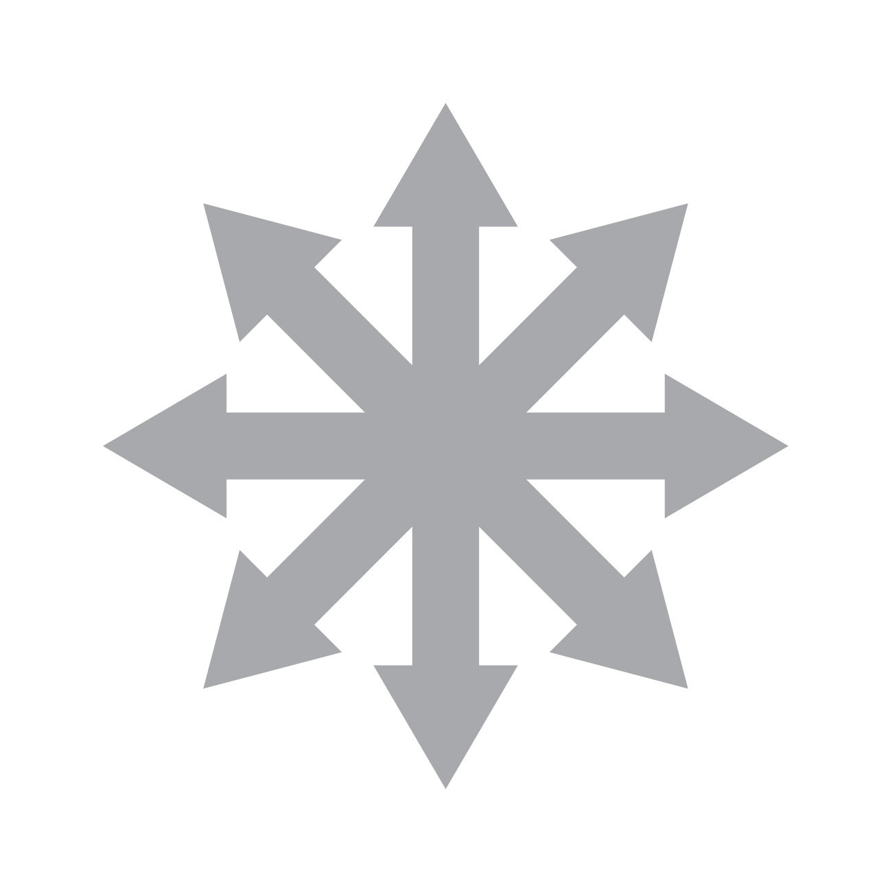 Chaos Symbol Sticker Decal Die Cut - Self Adhesive Vinyl - Weatherproof ...