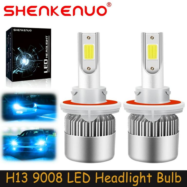 9007 LED Bulb 100 Watt 12000 Lumens Boslla, 47% OFF