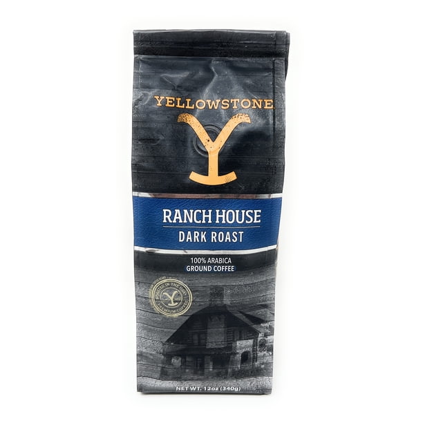 Yellowstone Ranch House Dark Roast Coffee Ground - 12 oz - Walmart.com