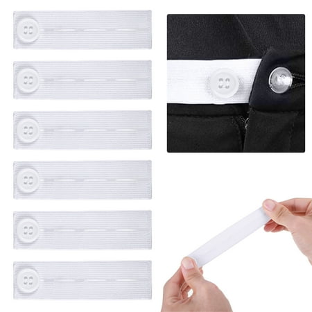 wolftale 6 Pieces Maternity Pant Extender Buckle Fixator Trouser Belt ...