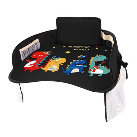 Kids Eating Drawing Snack Activity Tray Waterproof Toddler Lap Tray for ...
