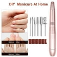 Axidou Portable Electric Nail Drill, Compact Nail File Kit, Adjustable ...