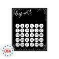 Event Countdown Board / 10" x 12" Chalkboard Style Calendar Countdown ...