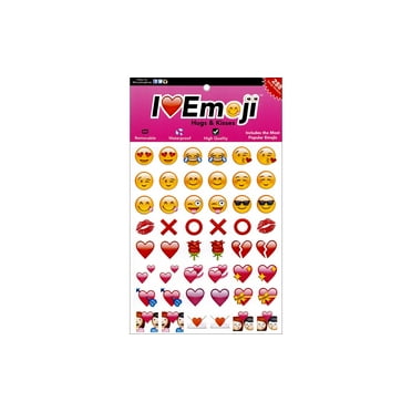 Everything Emoji Sticker Jumbo 960pc - Walmart.com