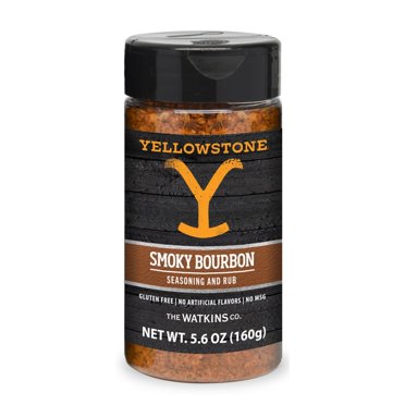 Yellowstone Dry Roast Meat Seasoning and Rub Set - Smoky Bourbon ...