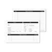 Client Profile Cards for Businesses and Stores (6 x 4 Inches, White ...