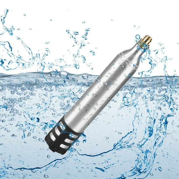 0.6L Refillable Soda Bottle Spare Reusable CO2 Cylinder Accessory for ...