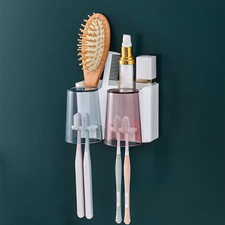 Matte Ceramic Decorative Bathroom Dental Storage Organizer Holder Stand ...