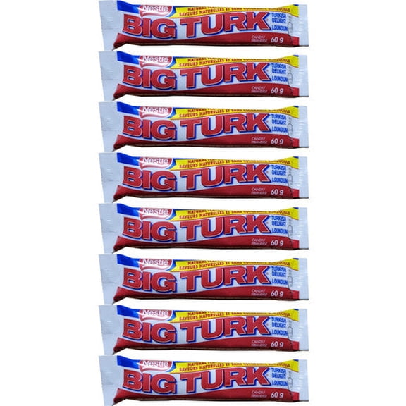 Nestle Big Turk, Chocolate Bar, 8pk, (60g/2.1 oz per bar) - Walmart.com
