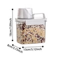 Airtight Cereal Container Rice Dry Grain Dispenser Thicken Rice ...