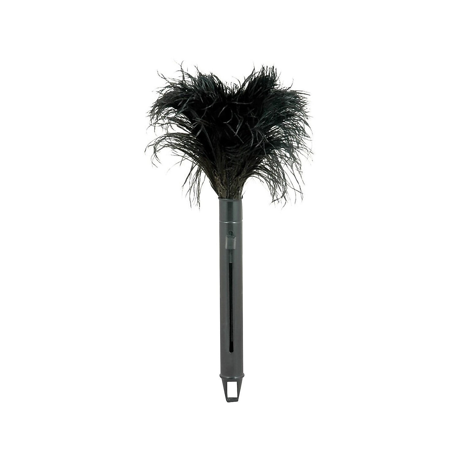 Pop Top Feather Duster, Ostrich, 9" To 14" Handle, Black | Bundle of 5 ...