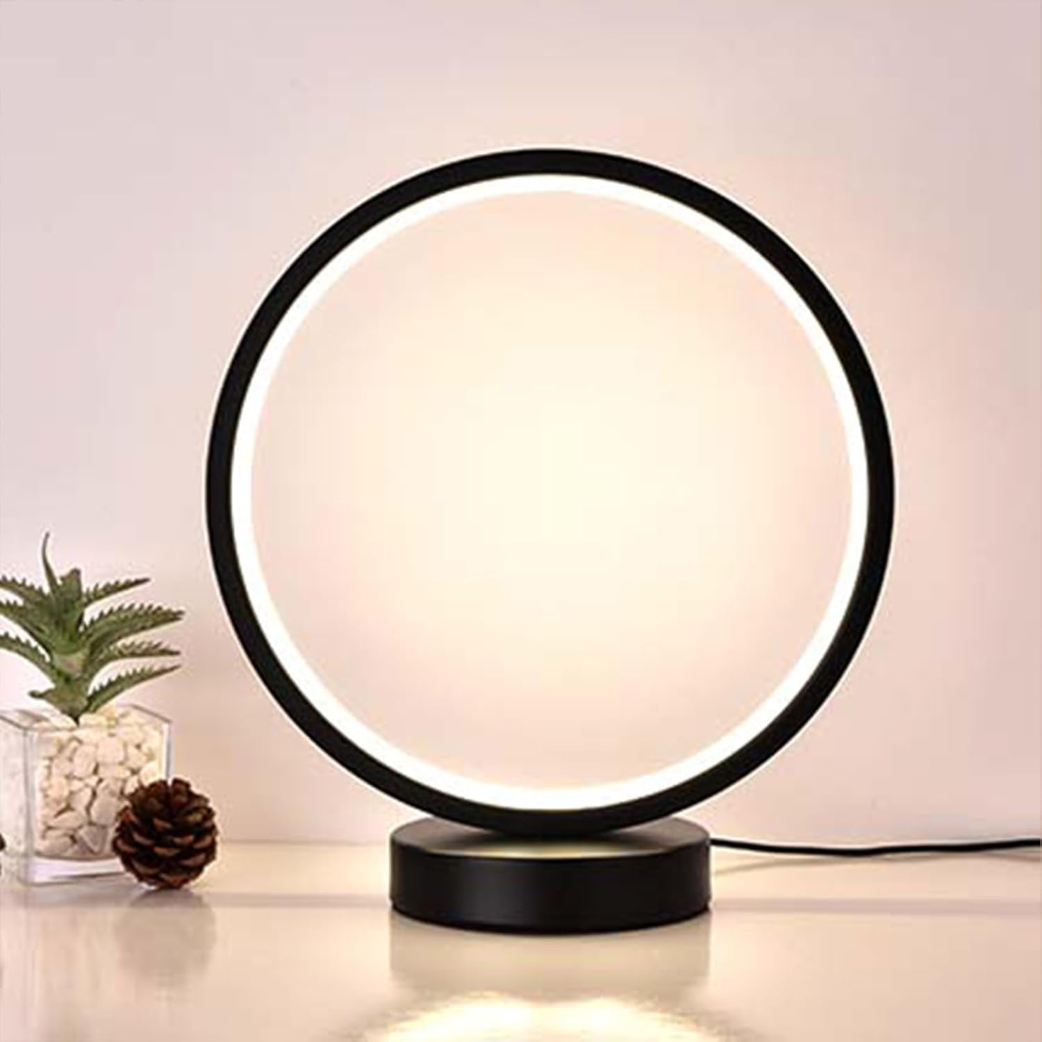 Click here for Unbranded Small Modern Bedside Table Lamp - Led Ro... prices