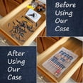 Battery Organizer Storage Case - Clear, See-Through Battery Holder ...