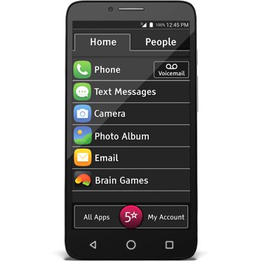 Free Shipping! \GreatCall Jitterbug Smart2 Easy-to-Use 5.5\\ Smartphone ...