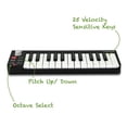 Pyle PMIDIKB10 - Compact MIDI Keyboard - USB Digital Piano Controller ...