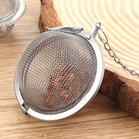 fastboy Stainless Steel Mesh Tea Ball with Chain Tea Infuser Strainers ...