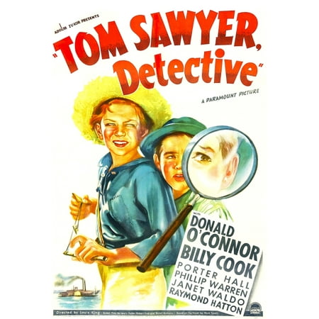 Tom Sawyer Detective Us Poster Art From Left: Donald O'Connor As ...
