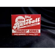 MLB 1986 Topps Baseball Traded Series - Set of 132 Cards - Walmart.com