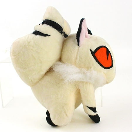 21cm Inuyasha Plush Toy Two Tails Cat Demon Kirara Kuroro Soft Stuffed ...