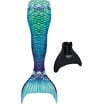 Fin Fun Fantasy Mermaid Swim Tail for Kids, Teal, Youth Small to Medium ...