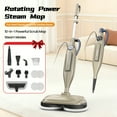 2025 VM6 10-in-1 Steam Mop - Steam Blaster Tech & Rotating Spin Pads, 3 ...