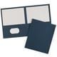 Avery Two Pocket Folders, Holds up to 40 Sheets, 25 Dark Blue Folders ...
