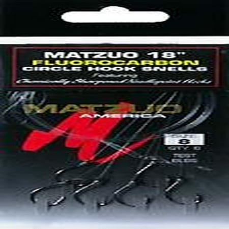 Matzuo Fluorocarbon Circle Hook Snell - Walmart.com