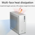 Theater Computer Box Mini-ITX Enclosure for Case Aluminum Desktop ...