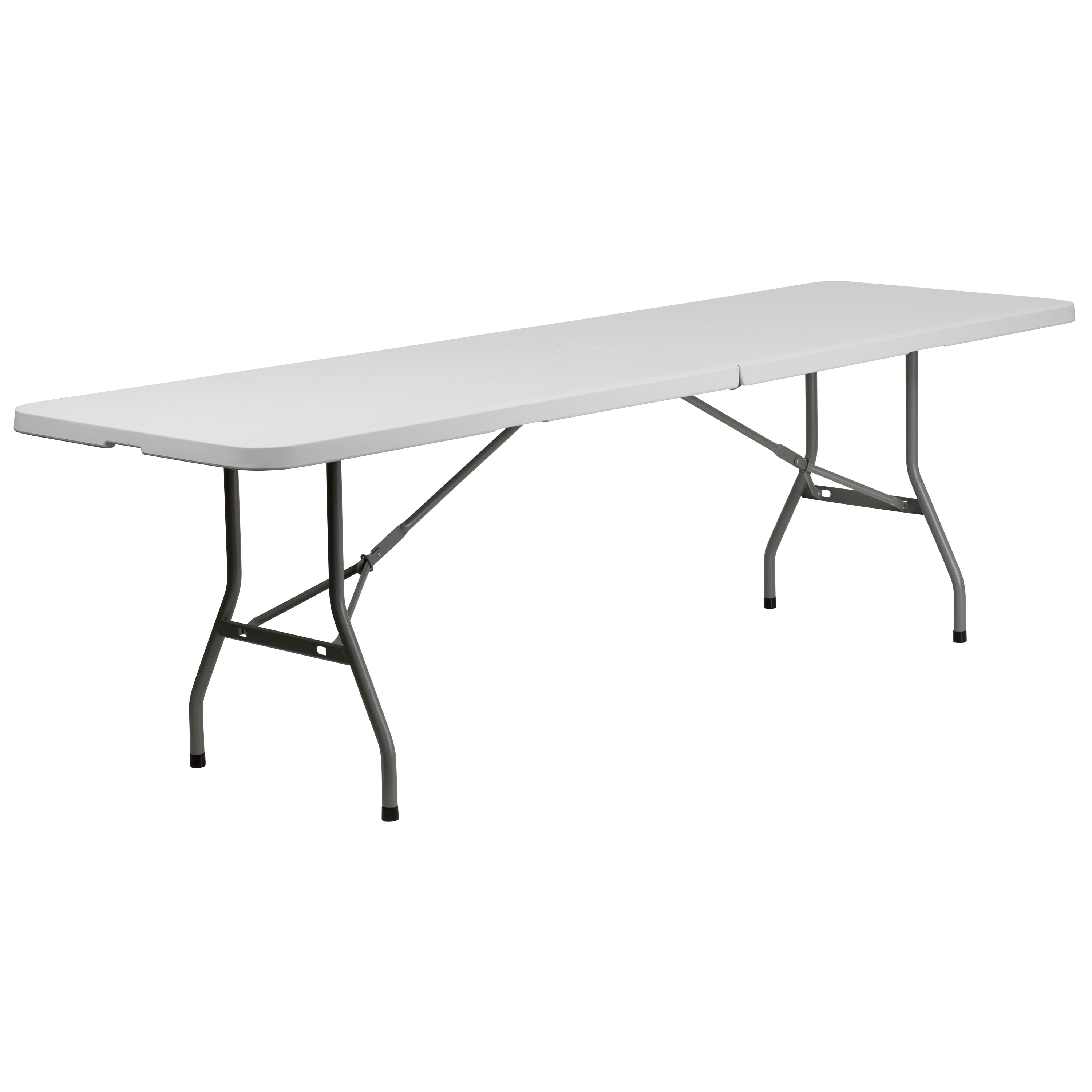 8 Foot Bi Fold Granite White Plastic Banquet And Event Folding Table 8 Foot Bi Fold Granite White Plastic Banquet And Event Folding Table