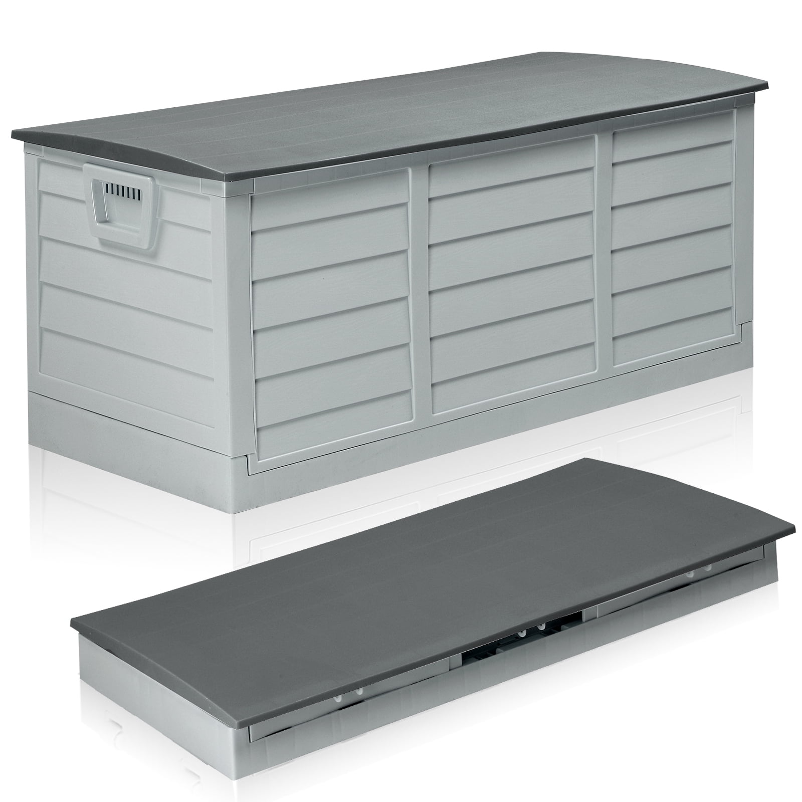 Click here for Ktaxon 75gal Deck Box For Patio Garden Storage - G... prices