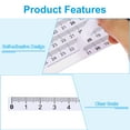 Uxcell Adhesive Ruler, 5 Pack 50cm Backed Tape Measure Sticker ...