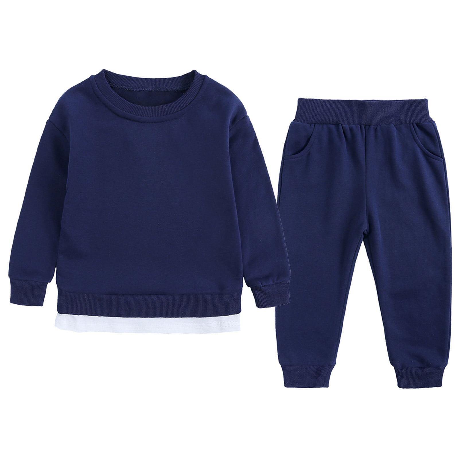 Click here for Meetotime Toddler Kids Boys Girls Long Sleeve Swea... prices